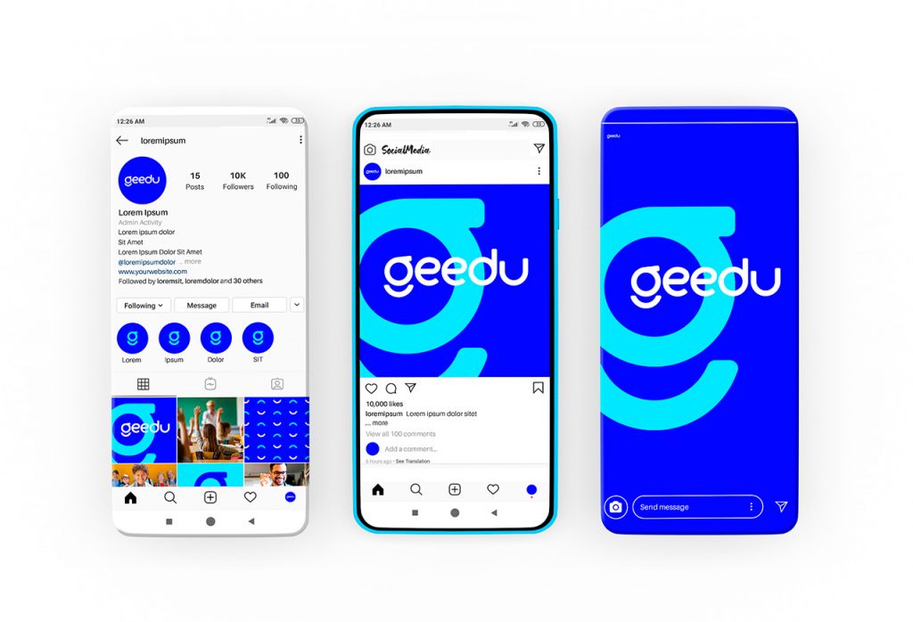 Geedu - Soluções Educacionais | Projeto de Identidade Visual